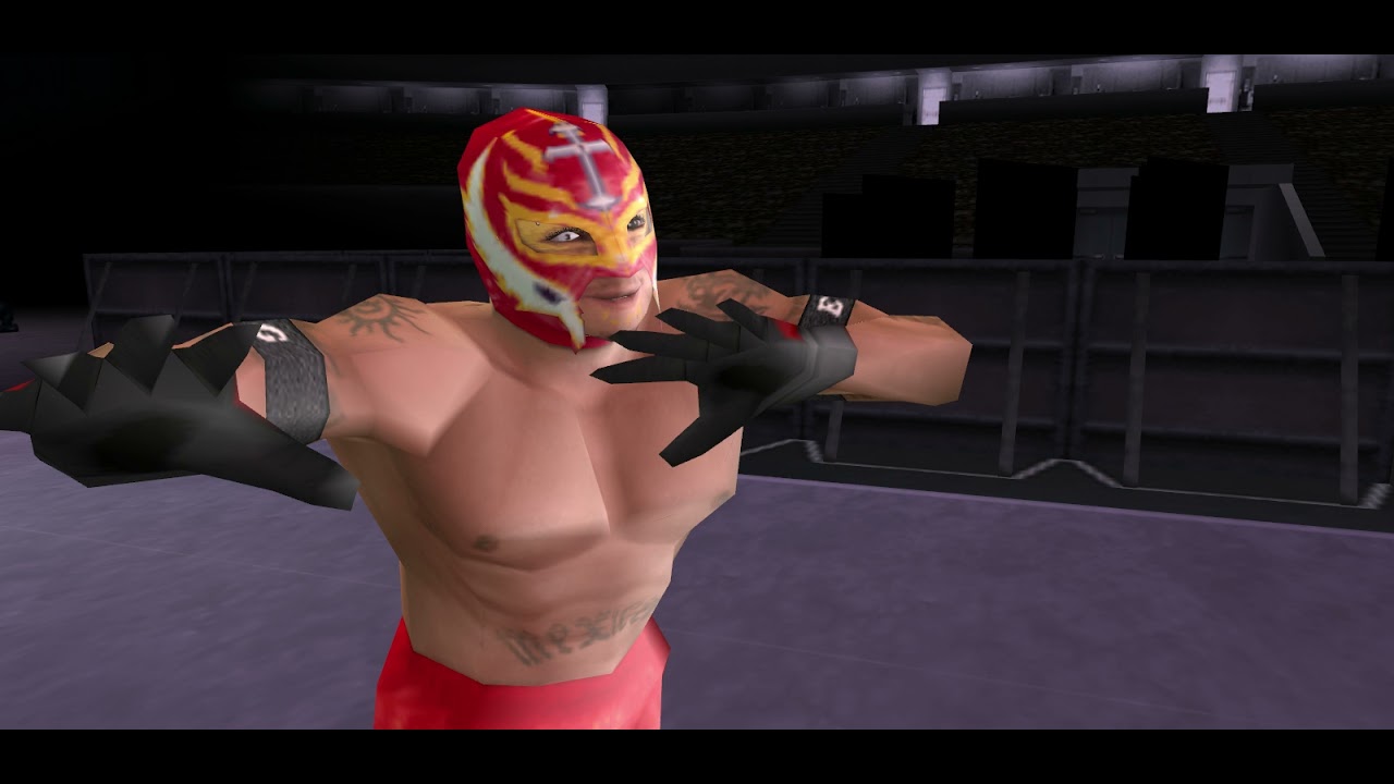 WWE SVR 2007 PSP Rey Mysterio Entrance - YouTube