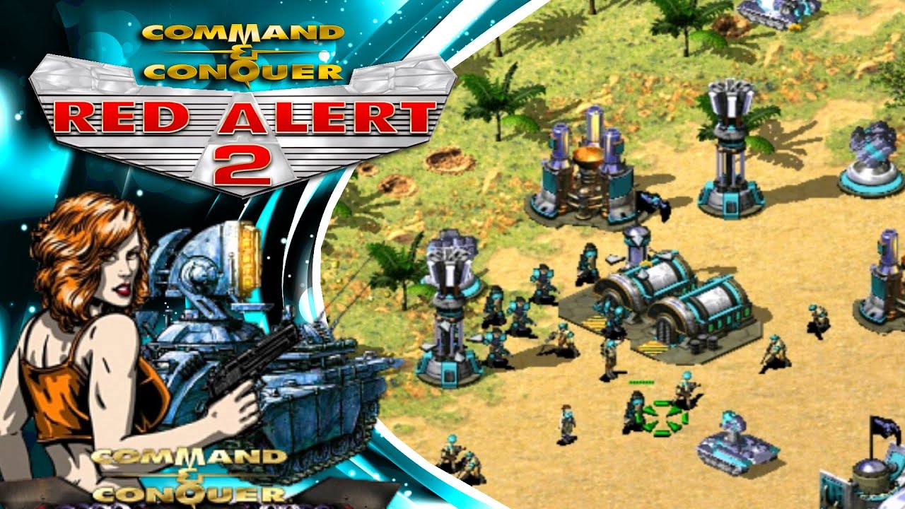 Red Alert 2 | GTA Vice City Map in RA2 | (7 vs 1) - YouTube