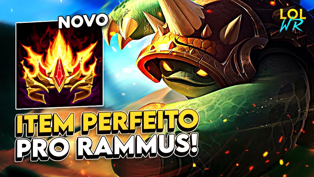 ESSE ITEM É PERFEITO PRO RAMMUS! NOVA BUILD! | LoL Wild Rift - YouTube