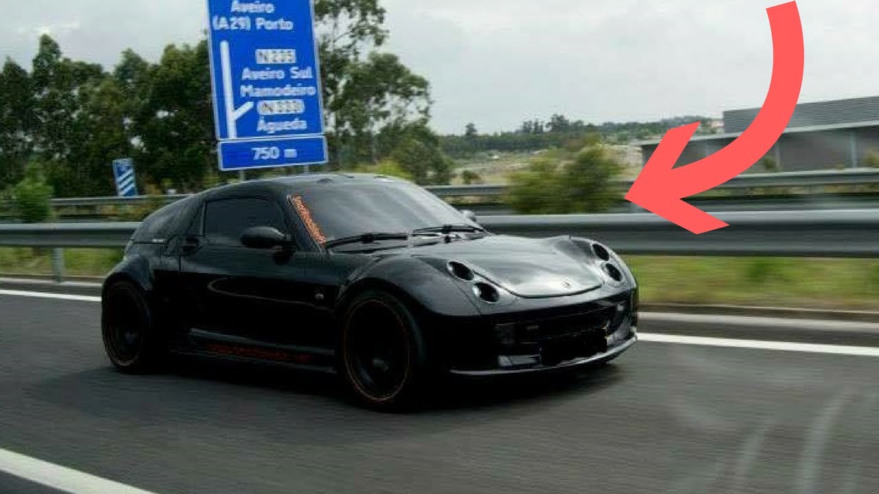 sobre rodas pt: smart roadster "brabus" coupe - YouTube