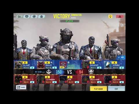 Grand Master | Raid | Domination | Ranked Match | Call of Duty Mobile | 22 Kills | MVP - YouTube