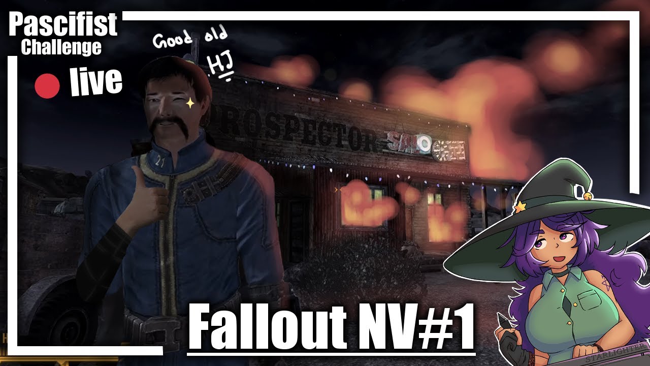 A vtuber tries to pacifist [Fallout New Vegas] (#1) - YouTube