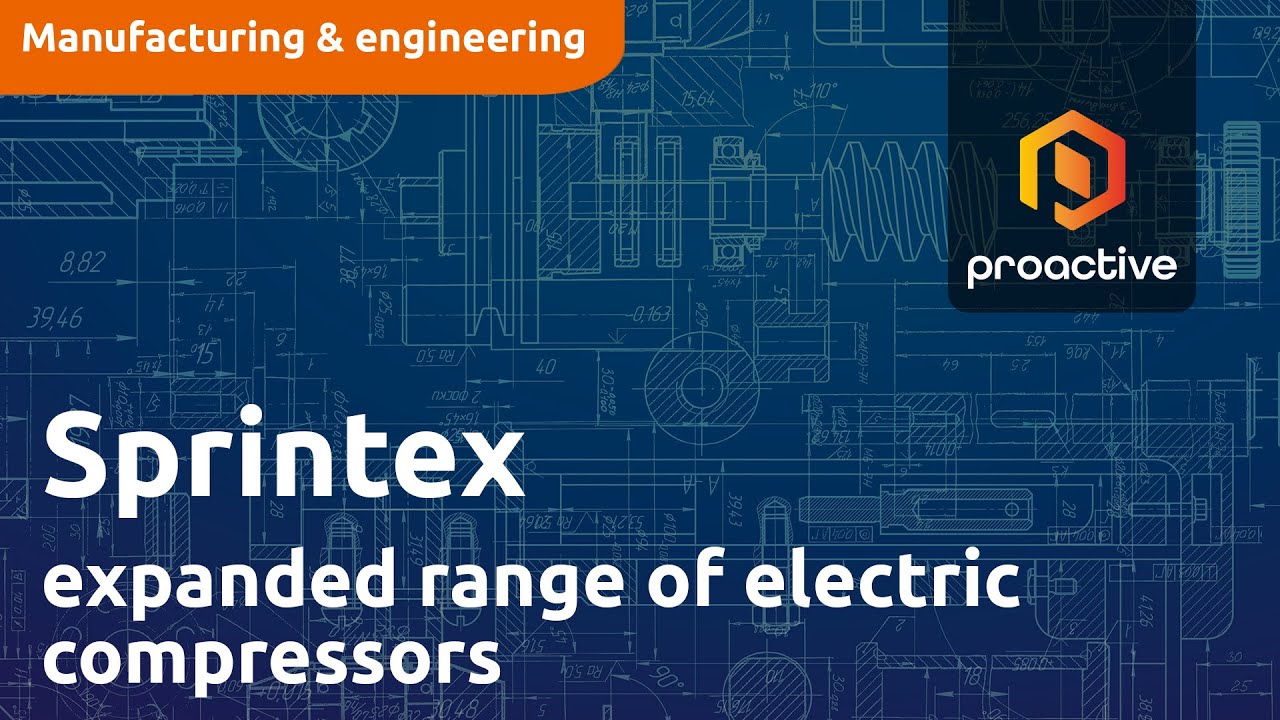 Sprintex to showcase expanded range of electric compressors - YouTube
