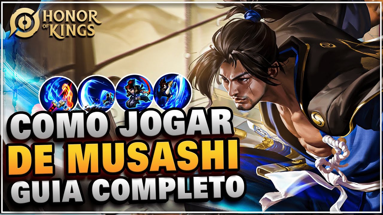 GUIA COMPLETO MIYAMOTO MUSASHI - ACANAS + BUILD + GAMEPLAY HONOR OF ...