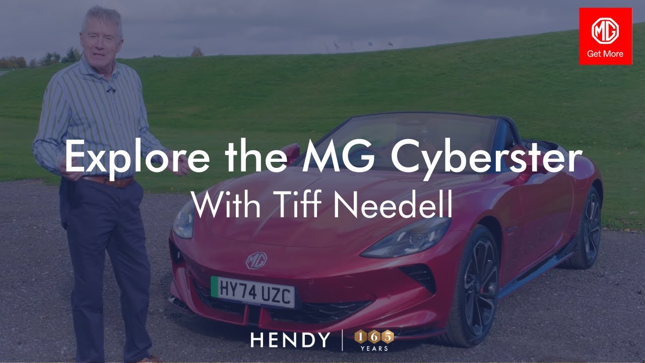 Explore the MG Cyberster With Tiff Needell | Hendy MG - YouTube