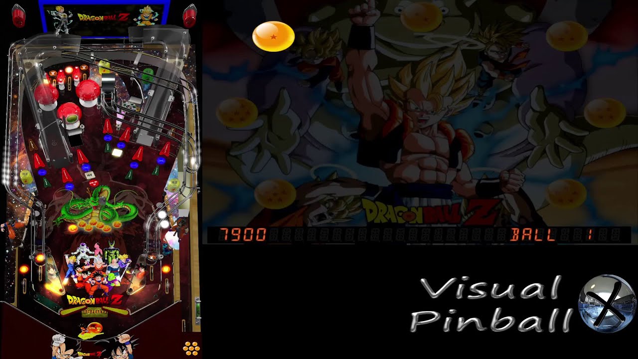 Dragon Ball Z - Visual Pinball - YouTube