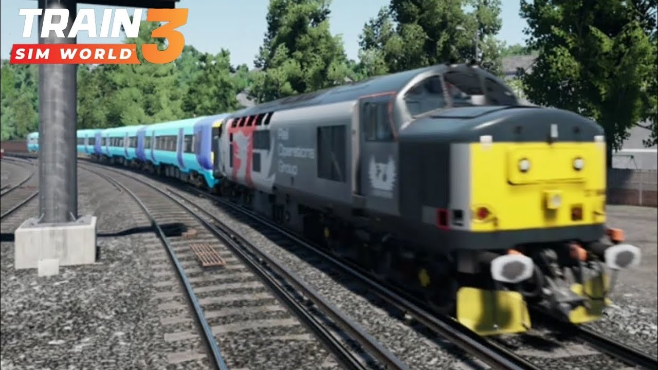 TSW3 - ROG 37884 Drags new Awesome Railways livery Class 375 through ...
