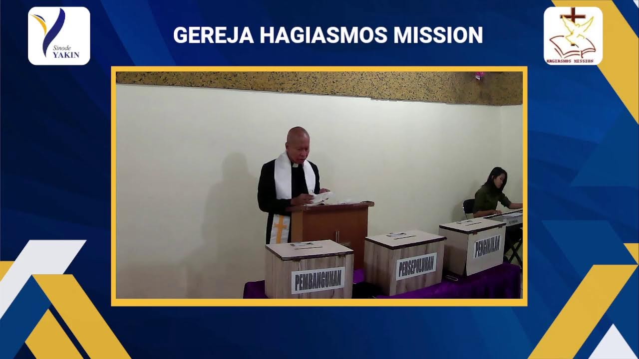 Ibadah Minggu Gereja Hagiasmos Mission 06 April 2025 - YouTube