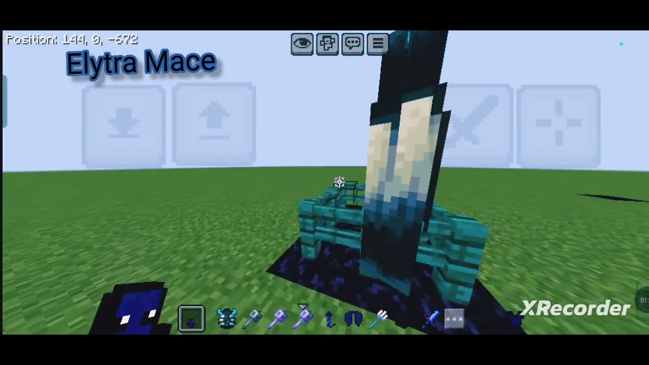 My try out for elytra mace pvp - YouTube