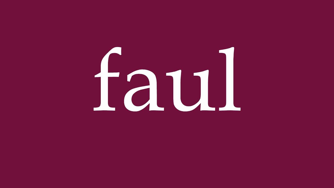 How to Pronounce ''faul'' (lazy) Correctly in German - YouTube