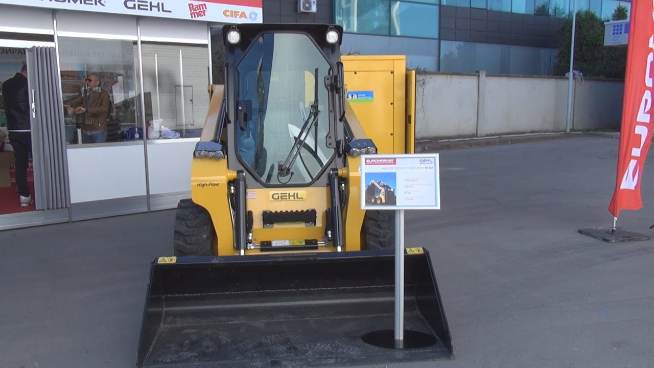 Gehl R190 Skid Loader (2024) Exterior and Interior - YouTube