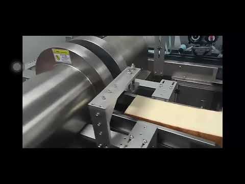 bakery equipment automatic toast bread skin removing peeling machine ...