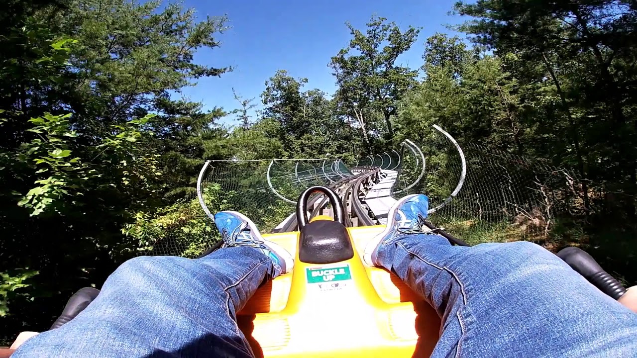 Goat Coaster. At day - YouTube