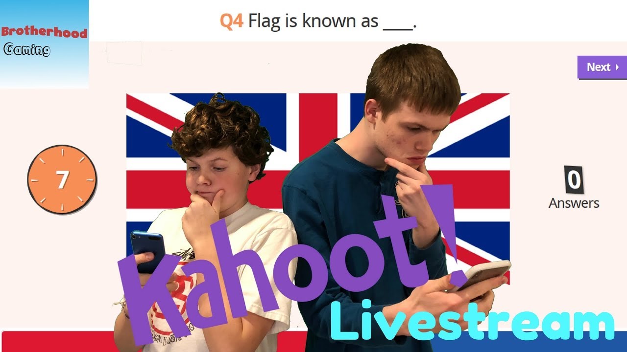 Kahoot! Live Stream: We're Back!!! - YouTube