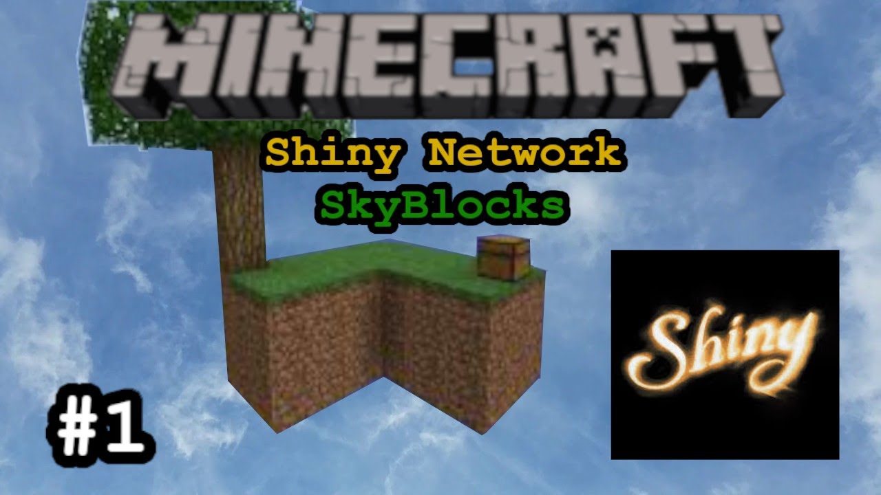 Minecraft Best *New* Skyblocks Server (Shiny Network) Ep.1 - YouTube