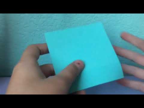 How to make sticky note envelopes - YouTube