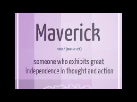 The Maverick Spirit....... - YouTube