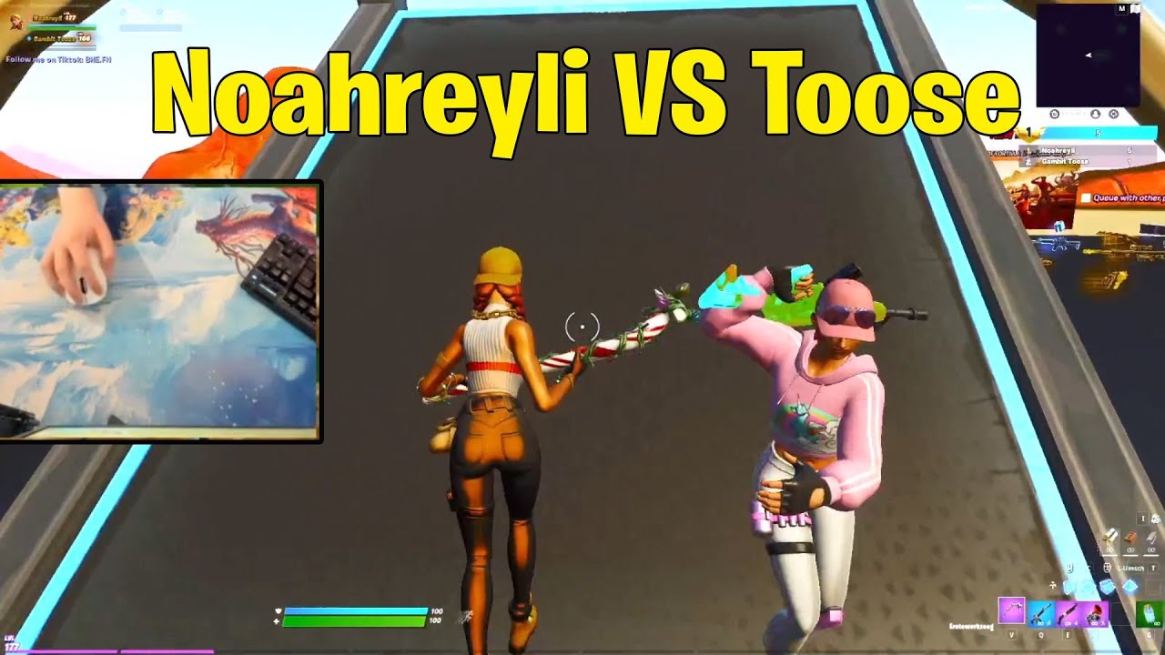 Noahreyli VS Gambit Toose 1v1 Buildfights | Fortnite 1v1 - YouTube