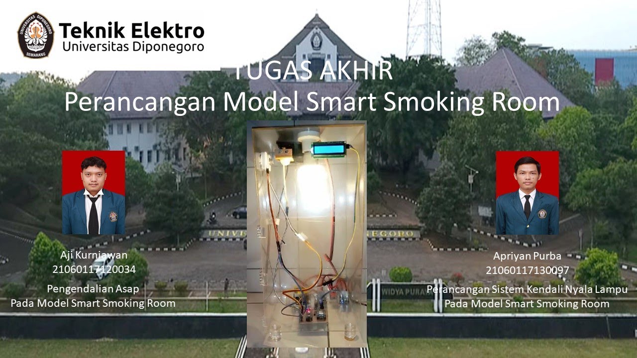 Perancangan Model Smart Smoking Room - YouTube