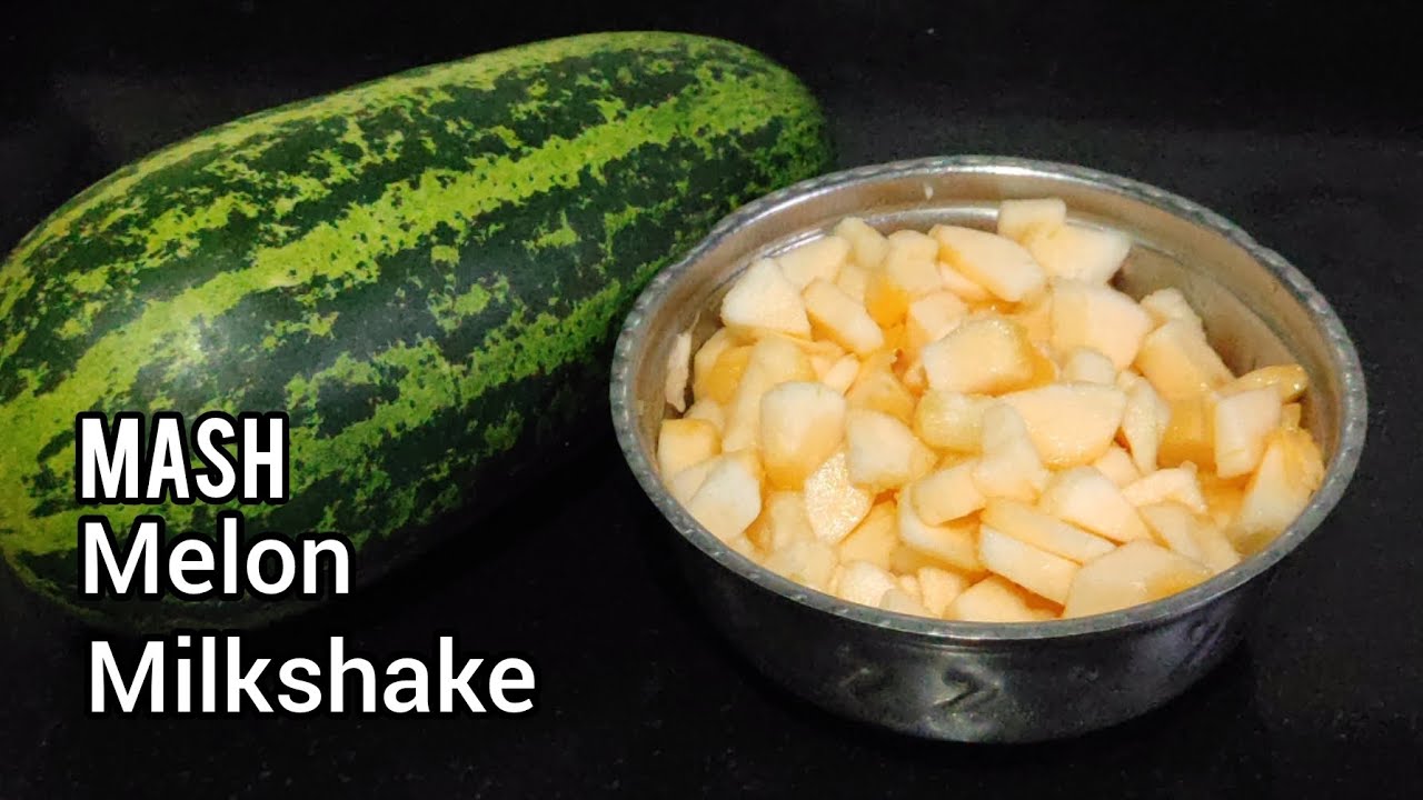 कोकणी Seasonal Fruit Chibud Shake Recipe | Mashmelon Shake Recipe ...