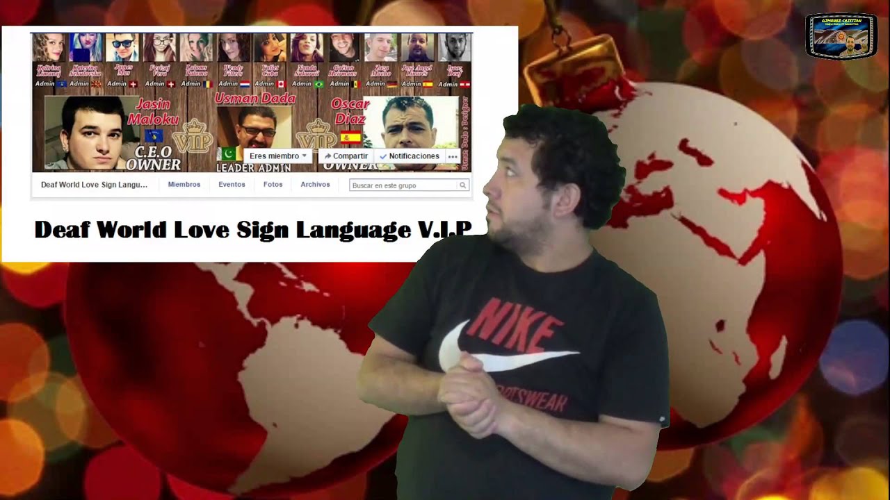 Christmas 25 deaf world - YouTube