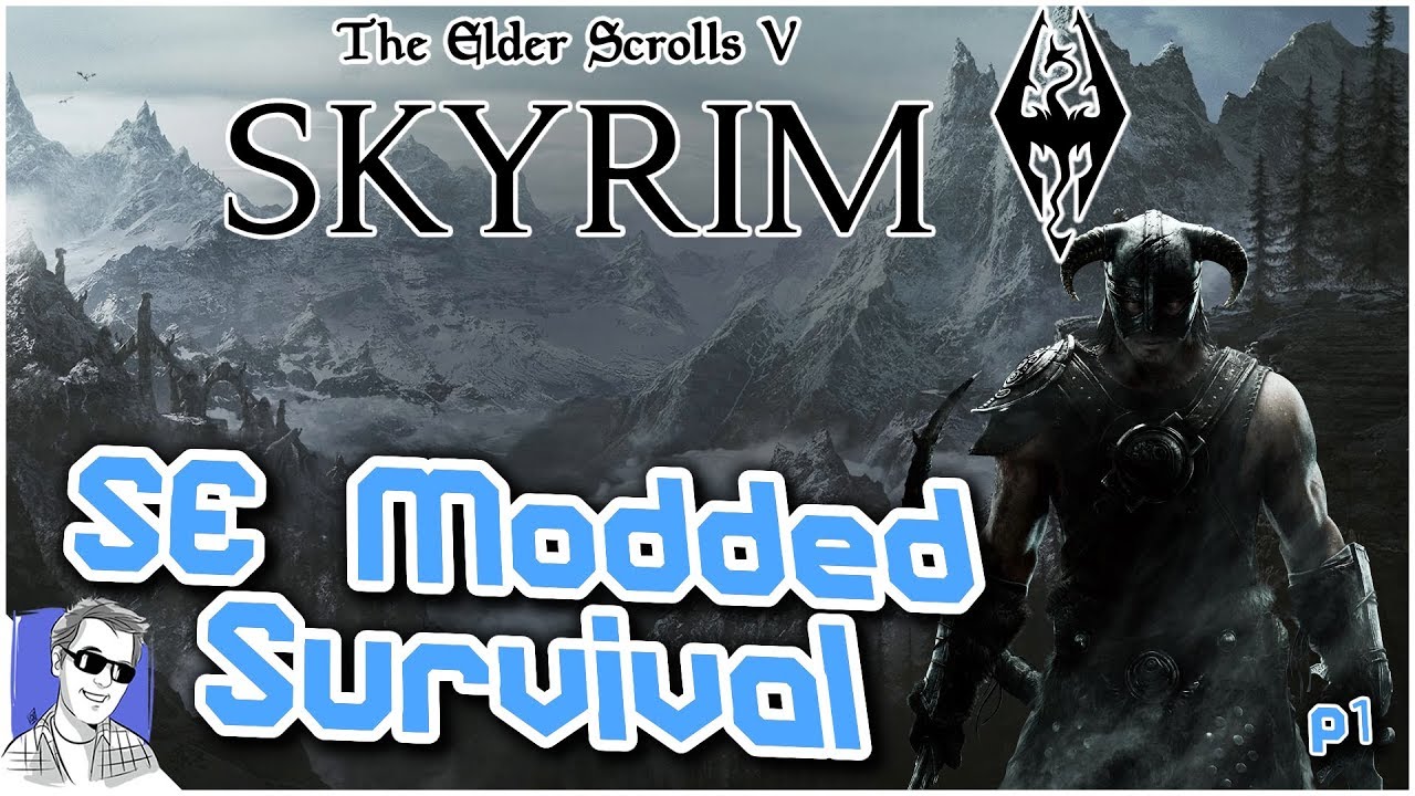 Skyrim Modded Survival - Robot Stalker P1 - YouTube