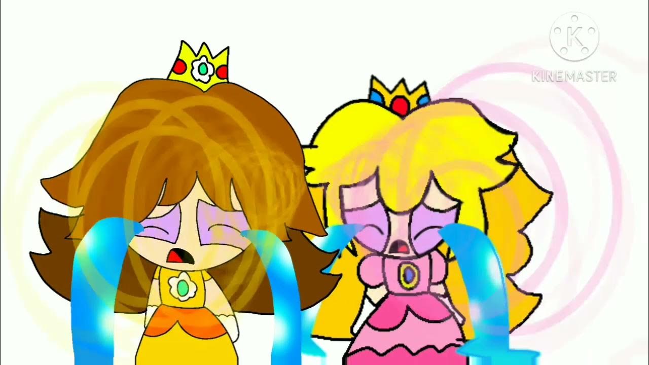 Peach and Daisy crying attack - YouTube