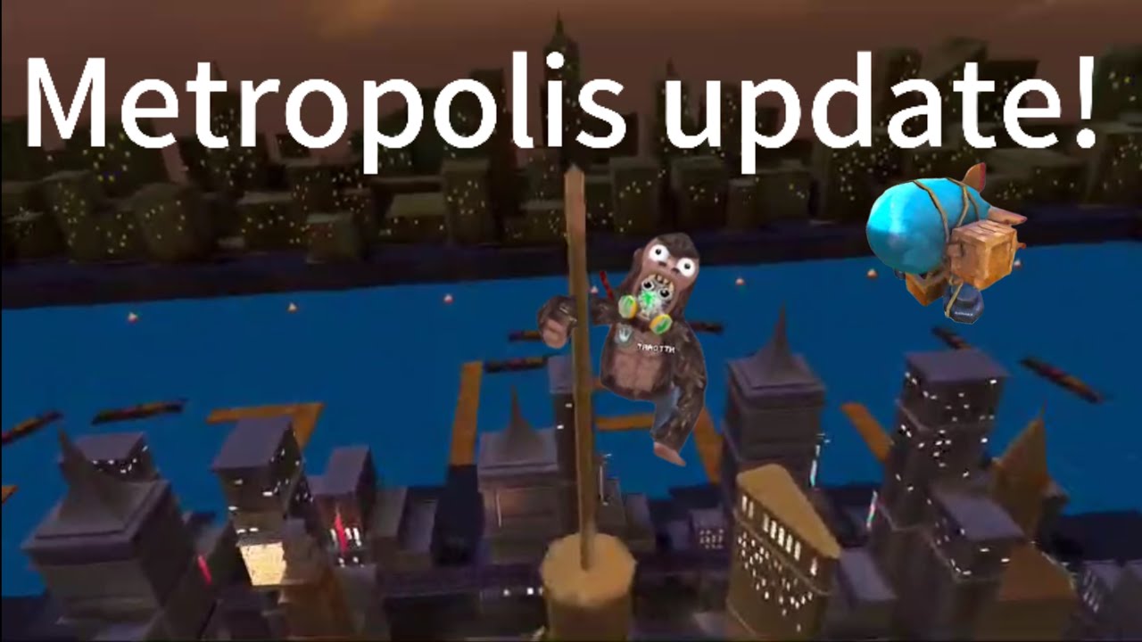 Gorilla tag metropolis update! - YouTube
