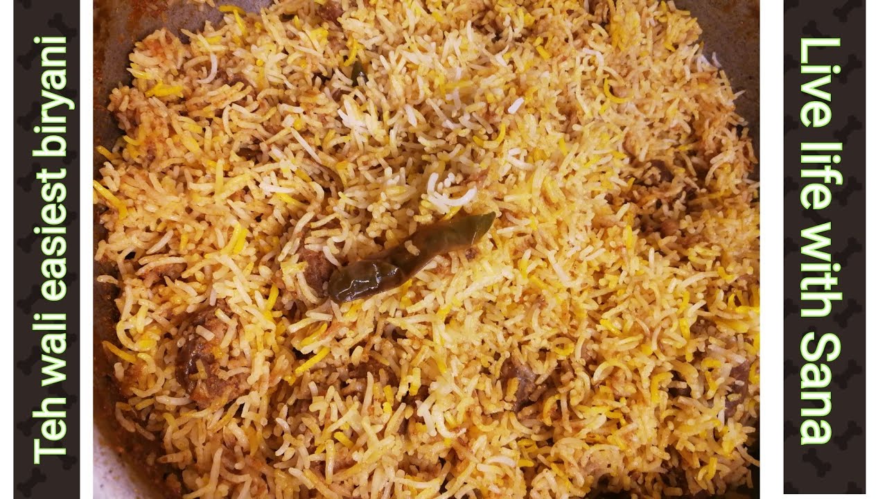 Chicken/Beef Biryani Recipe | Food Fusion Biryani Masala | Chicken ...