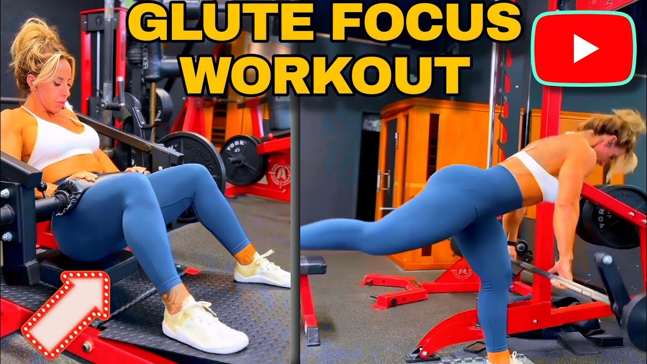 GLUTE FOCUS WORKOUT | "TARGET YOUR GLUTES" || HIGH Weights - YouTube