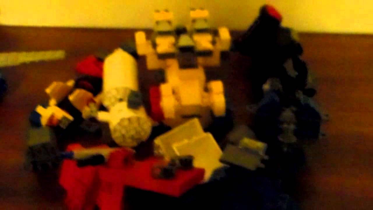 My destroyed Megazord - YouTube