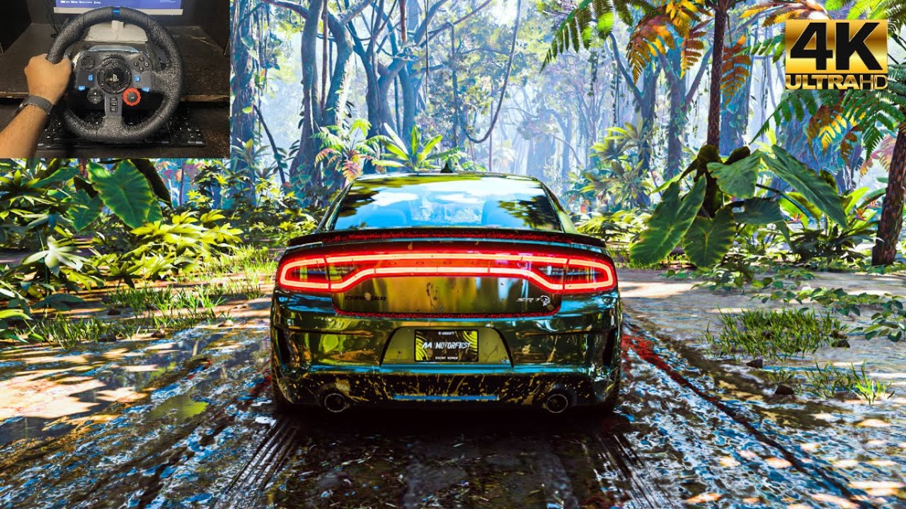 The Crew Motorfest - Dodge Charger SRT Hellcat | Logitech g29 Gameplay ...