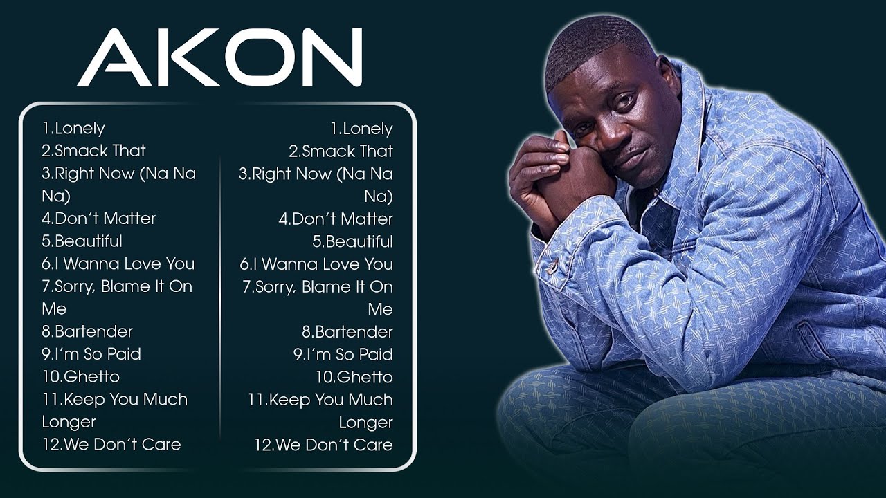 AKON ~ Best Songs - Greatest Hits Full Album - Top Playlist 2024 ...