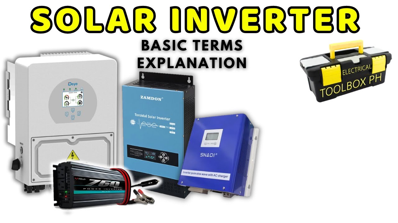 Solar Basic terms and acronyms for beginners - Episode 4 | Solar Inverter - YouTube