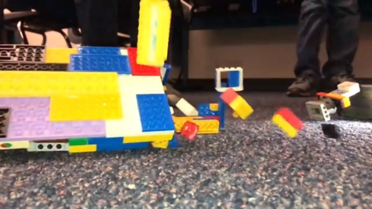 Satisfying Lego Destrucion - YouTube