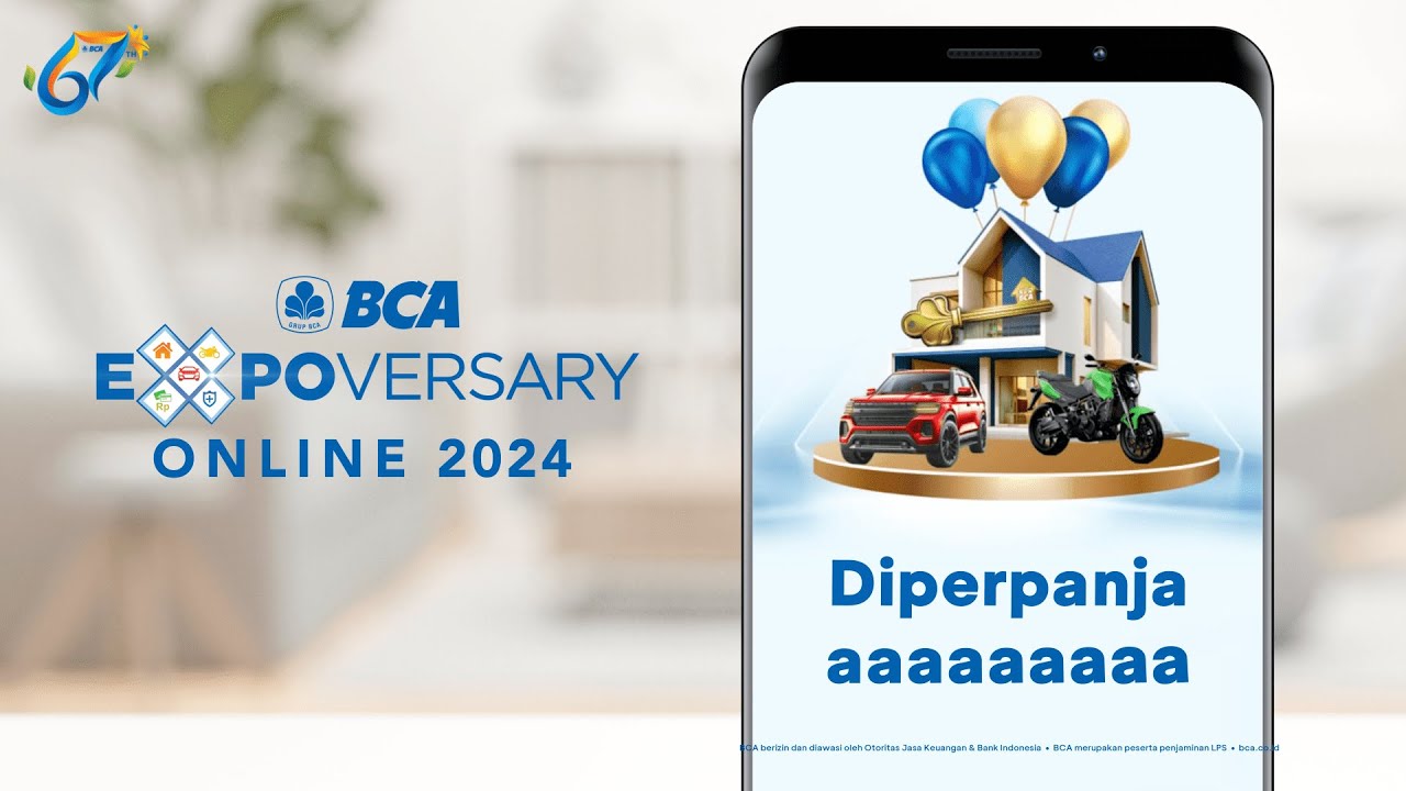 BCA Expoversary Online 2024 Diperpanjaaang 📣‼️ - YouTube