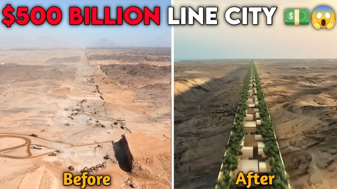 Saudi Arabia's Most Expensive Neom Project | The Line City | - YouTube
