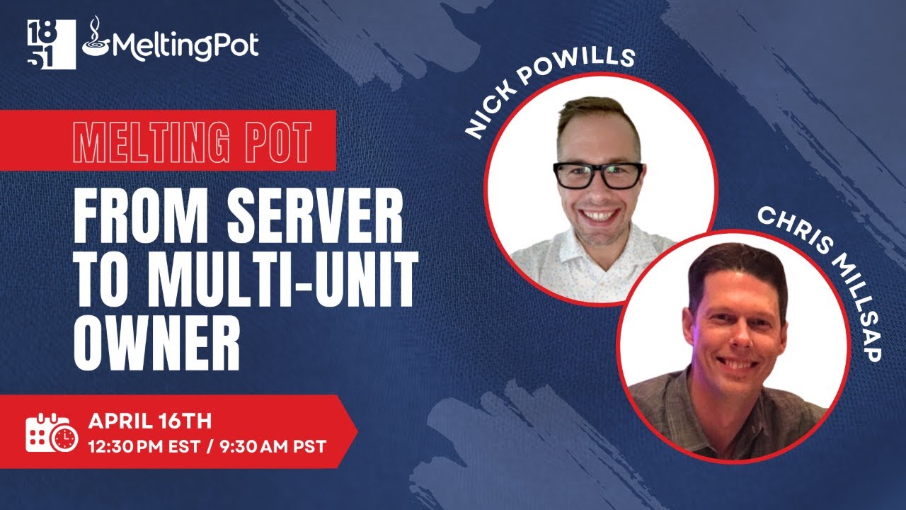 Server to Multi-Unit Owner: How Chris Millsap Turned into a Melting Pot ...