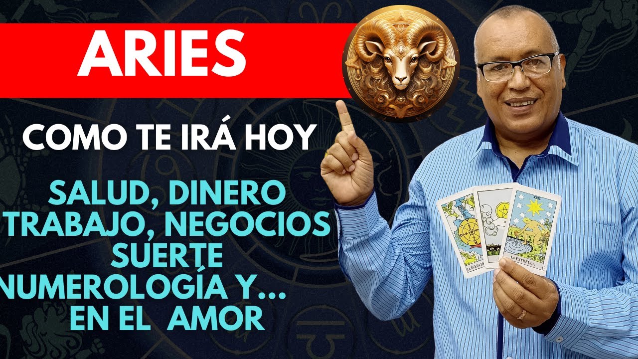 ARIES...VIAJARÁS EN EL CARRO de los EXITOS...DINERO EN PUERTA...EN EL ...