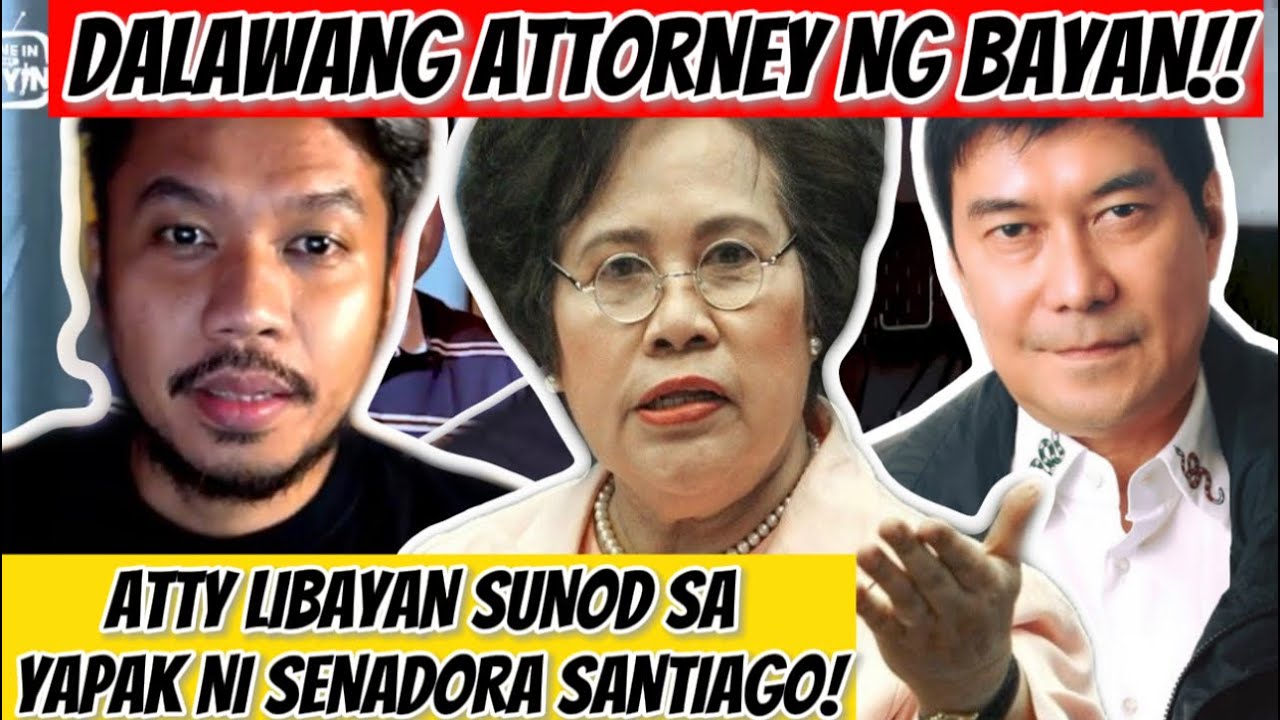 Atty Libayan sunod sa YAPAK ni SENATOR MIRIAM DEFENSOR SANTIAGO! - YouTube