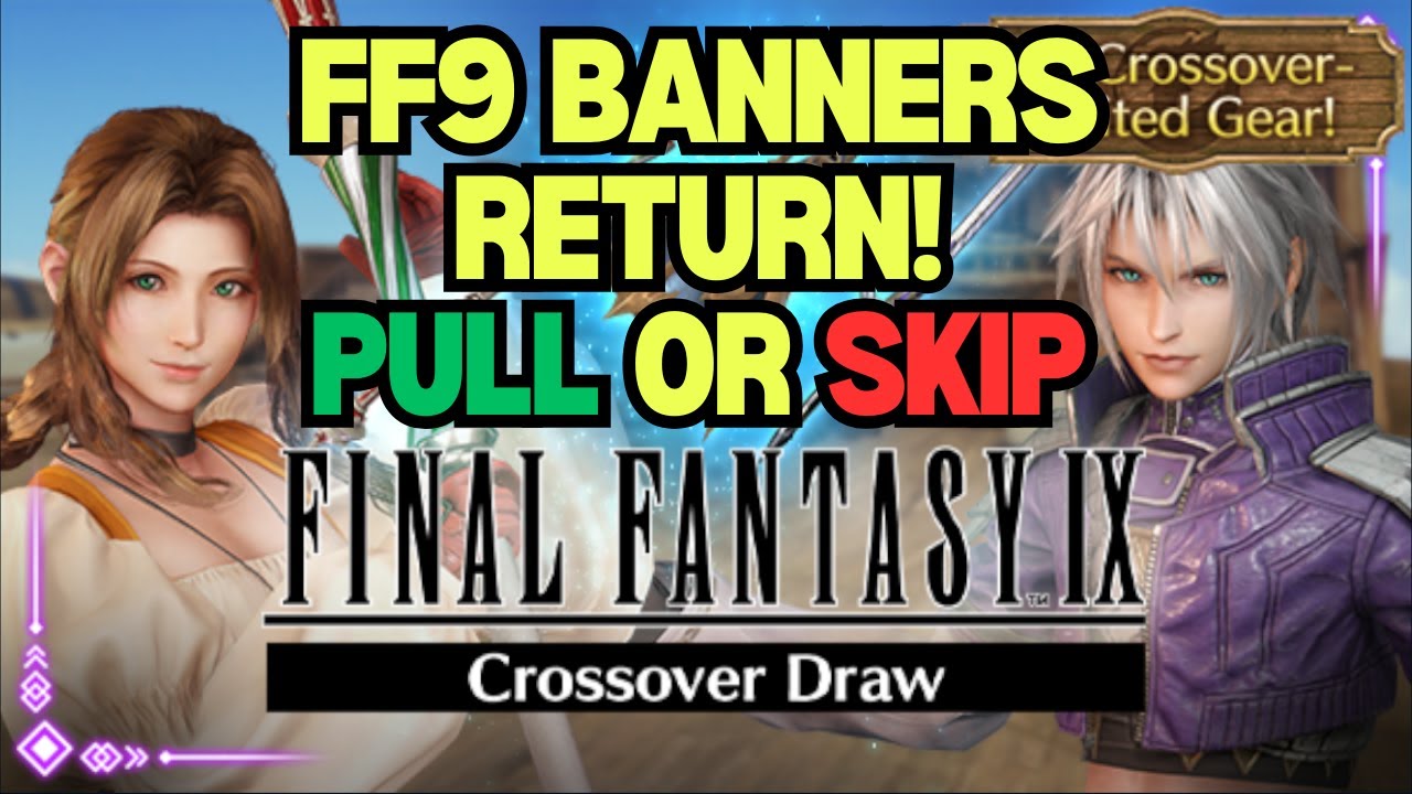 FF9 Aerith, Sephiroth & Cait Sith Banner Review - FF7 Ever Crisis - YouTube
