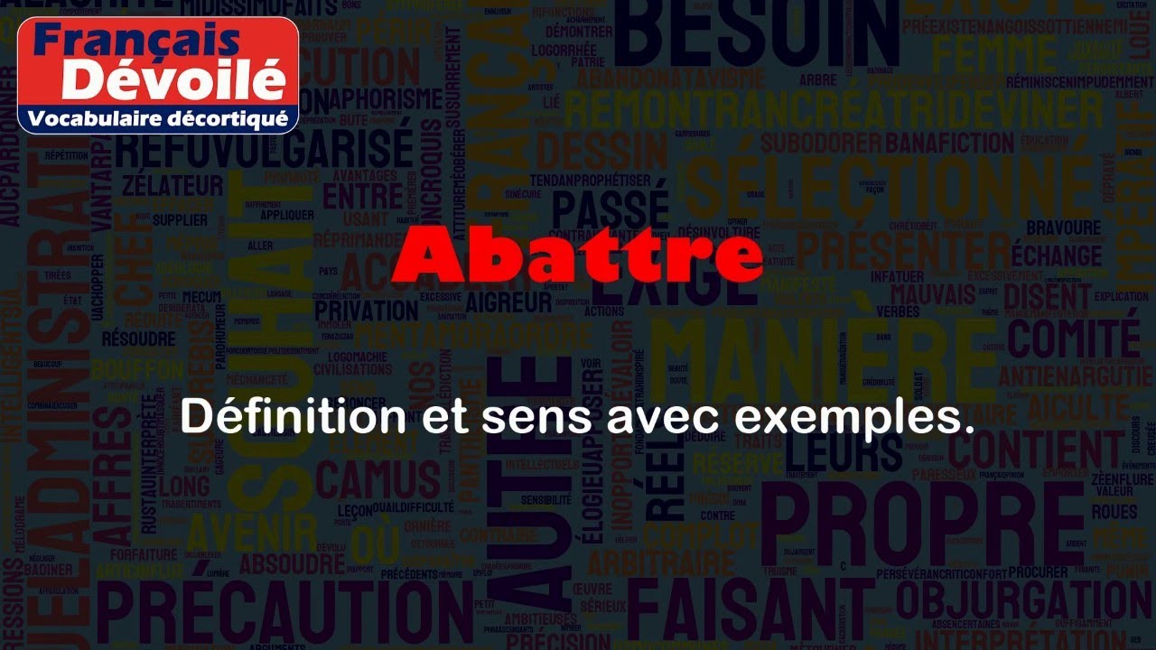 Abattre - YouTube