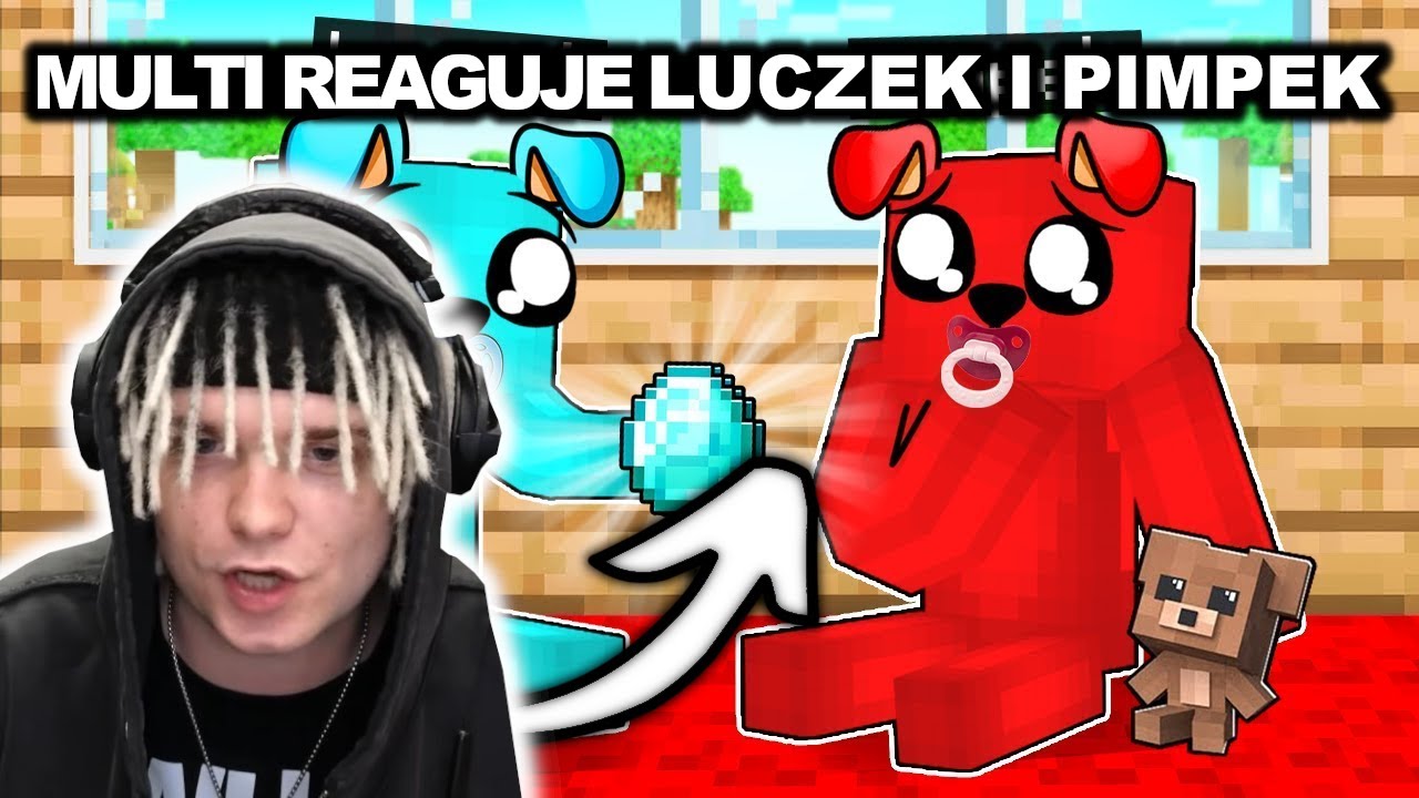 MULTI OGLĄDA LUCZEK I PIMPEK! - YouTube