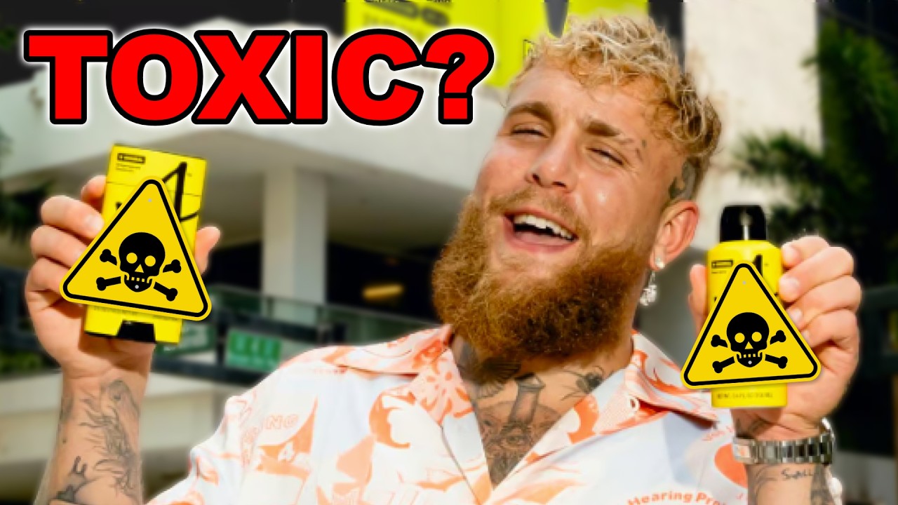 Jake Paul's NEW DEODORANT has TOXIC INGREDIENT?! - YouTube