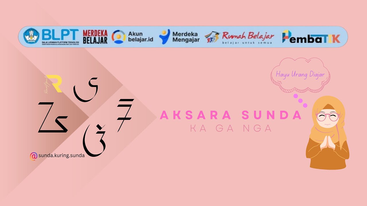 Aksara Sunda | SWARA | NGALAGENA | RARANGKEN | ANGKA - YouTube