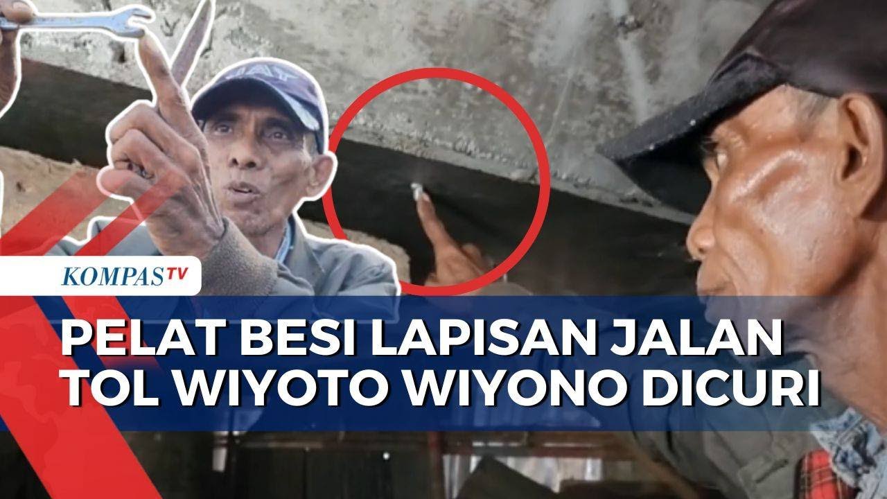 100 Lebih Pelat Besi Lapisan Jalan Tol Wiyoto Wiyono Dicuri, Warga ...