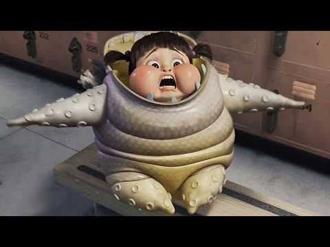 Monsters, Inc. but it's ruined by AI