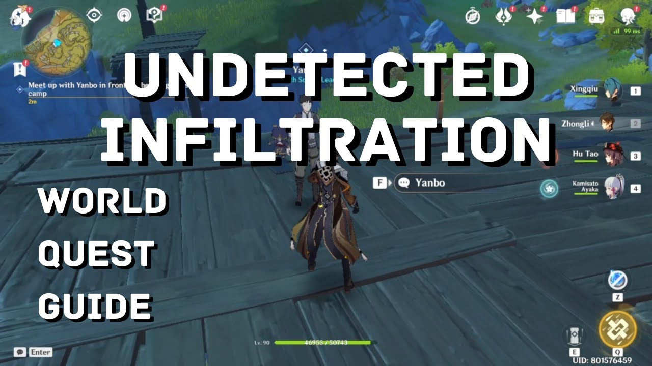 Undetected Infiltration | World Quest Guide - Genshin Impact - YouTube
