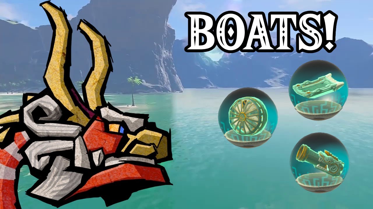 BOATS! (and other vehicles with weaponry) - TOTK Engineering stream ...