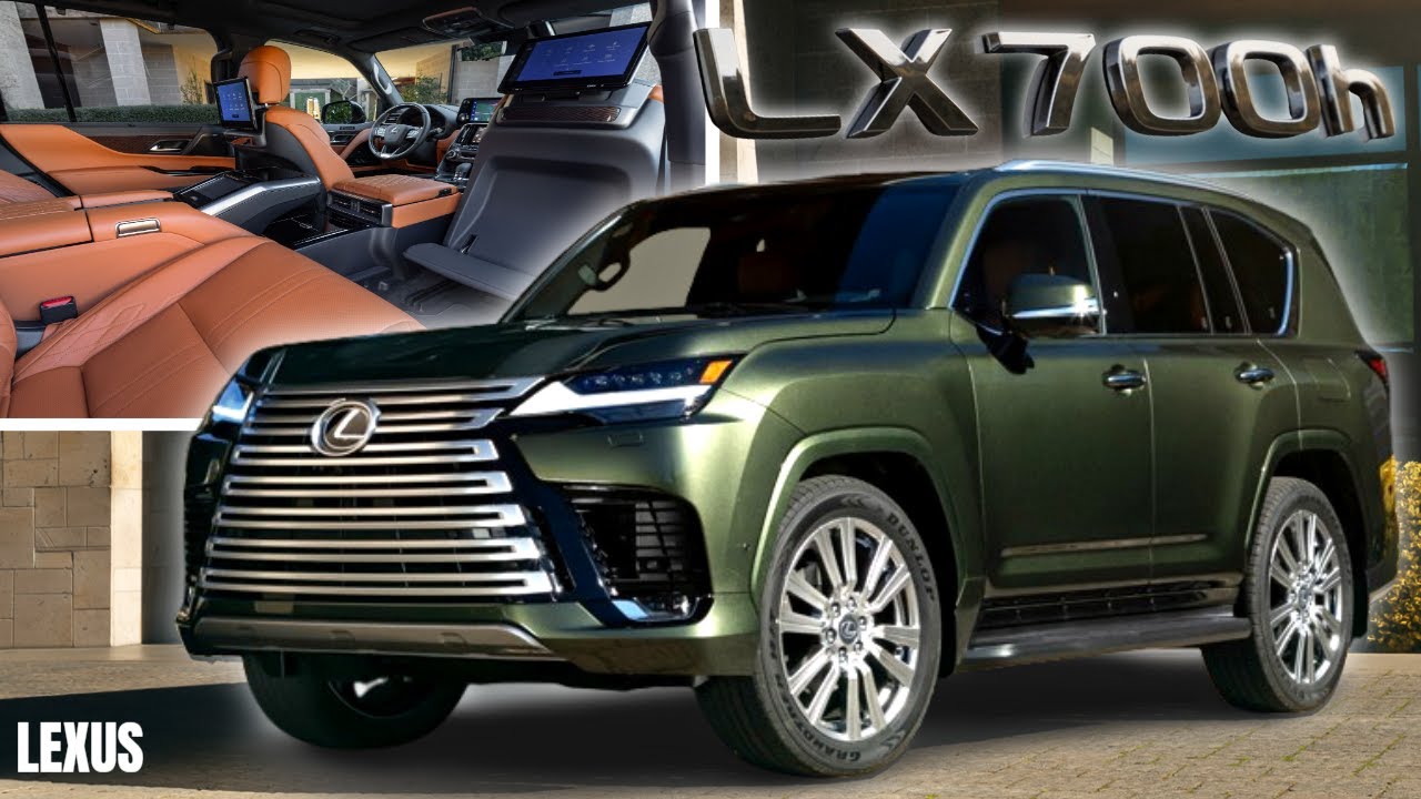 2025 Lexus LX700h Overtrail in Nori Green Pearl - YouTube